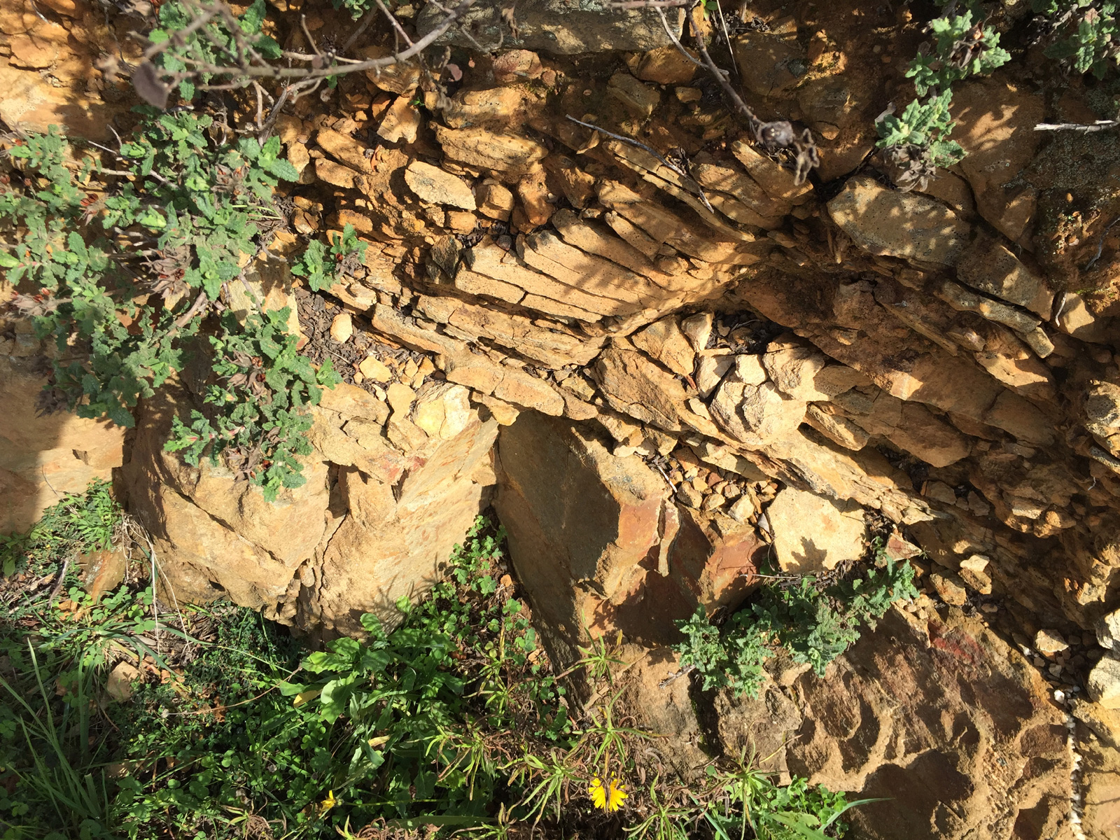 Malhao-Schieferformation-1 – Algarve